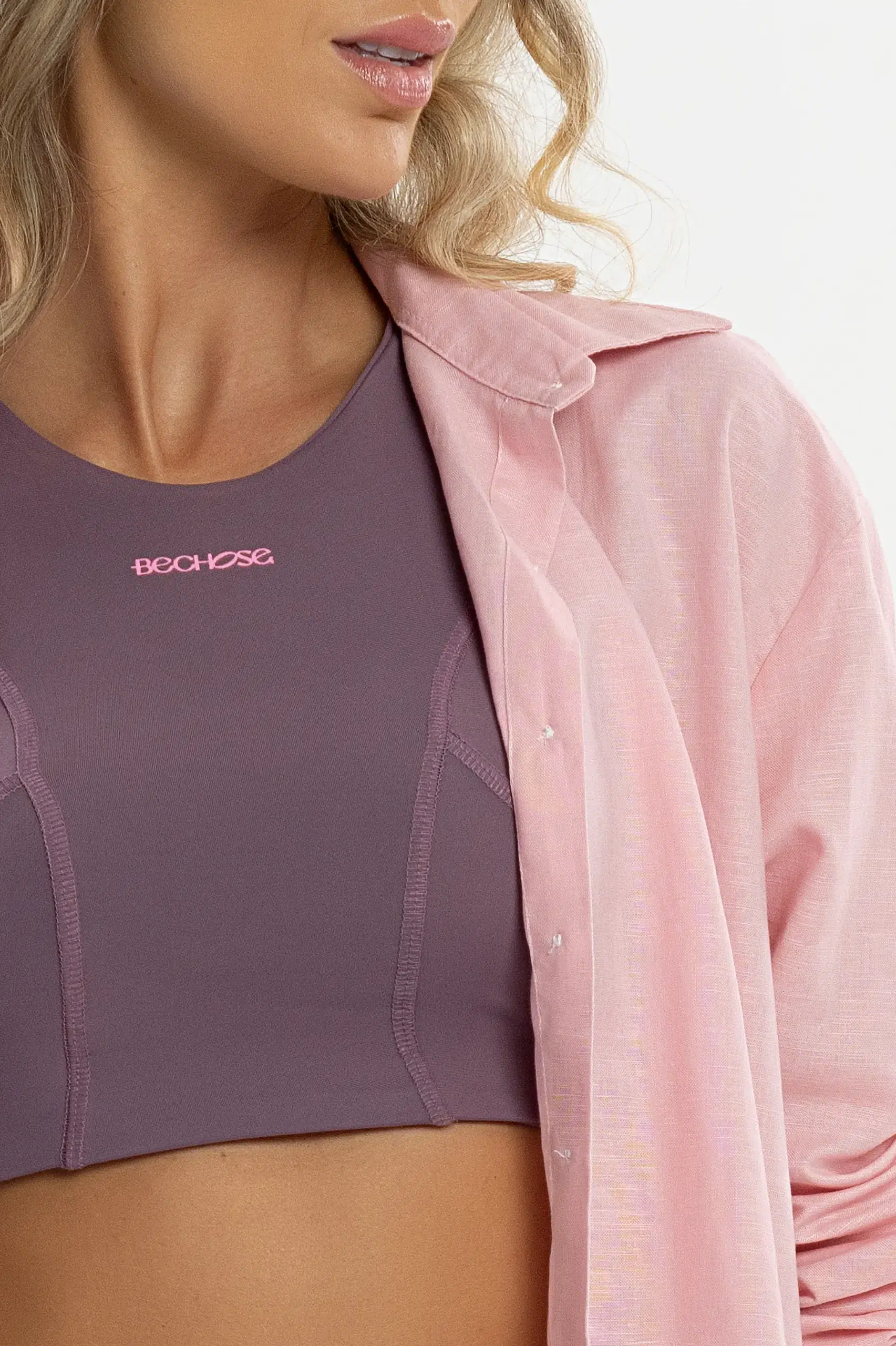 Camisa Íris Rosa – Bechose